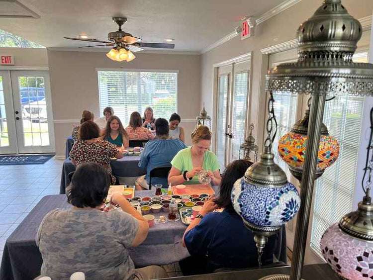 Pedalisa Art - Premier Mosaic Lamp Workshops in America – PedalisaArt